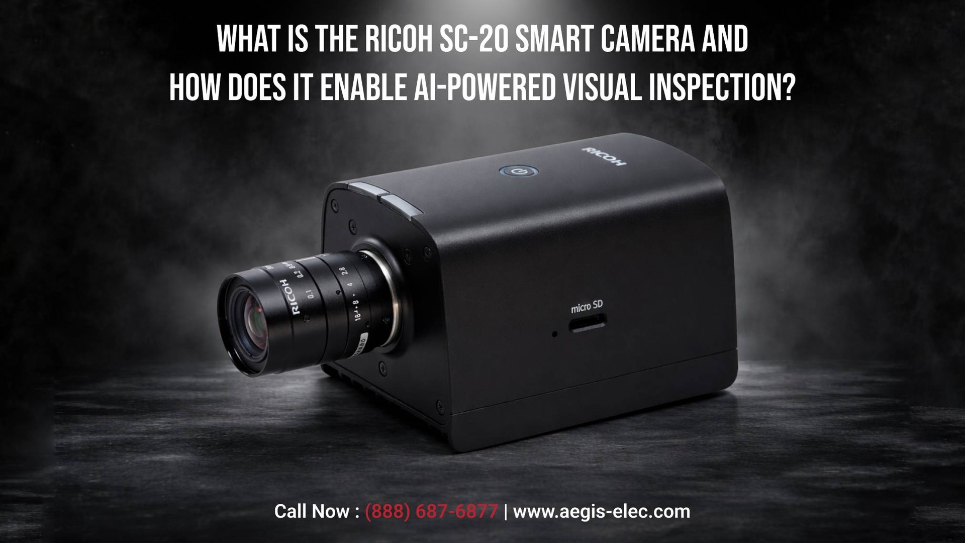 RICOH SC-20: Smart AI Camera for Visual Inspection